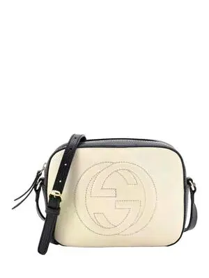 Gucci Soho Disco Small Crossbody Bag - White
