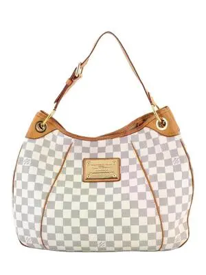 LOUIS VUITTON Galliera Handbag Damier Pm - White