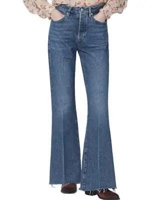 FRAME The Lax Jeans In Regenerated Denim - Blue