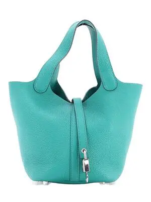 HERMES Picotin Lock Bag Pm - Green
