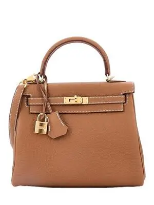 HERMES Kelly 25 Handbag - Gold