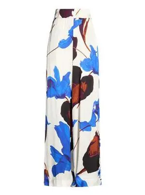 KAOS Floral-print Pajama Pants - White
