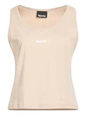 DISCLAIMER Cotton Tank Top - Beige