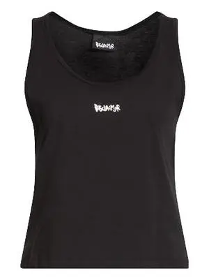 DISCLAIMER Cotton Tank Top - Black
