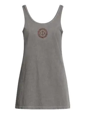 Philosophy Di Lorenzo Serafini Cotton Tank Top - Grey