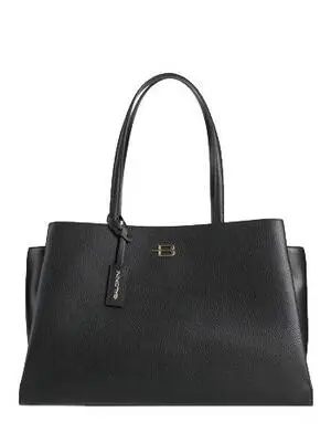 BALDININI Handbag In Calfskin And Pvc - Black