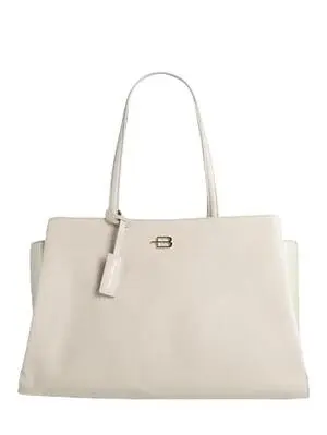 BALDININI Handbag In Calfskin And Pvc - Grey