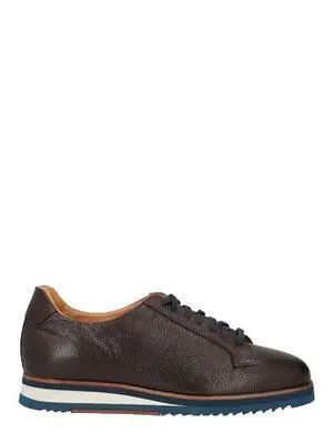 Sutor Mantellassi Pebbled Leather Sneakers - Brown