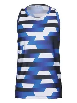 BIKKEMBERGS Tank Top Size Polyester - Blue