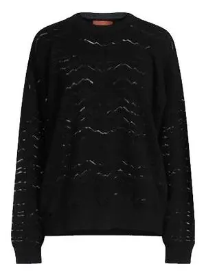 Missoni Sweater In Viscose, Wool, And Polyester - Black