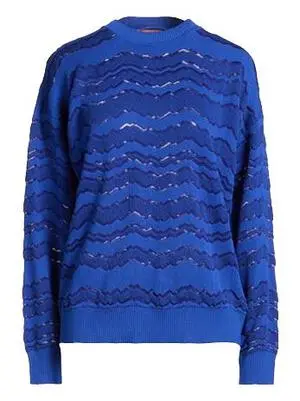 Missoni Knitted Crewneck Sweater - Blue