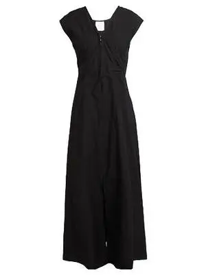 ALYSI Maxi Cotton Dress - Black