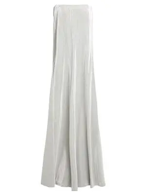 ALYSI Crème Maxi Dress - Grey