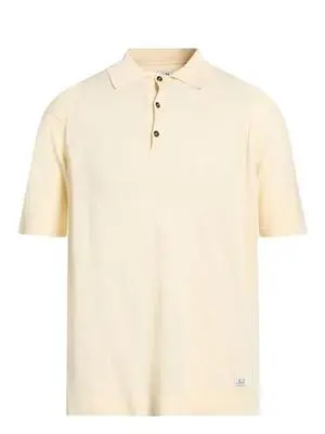 C.P. COMPANY Cotton Knit Polo Shirt - White