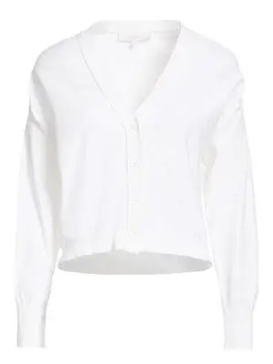 Antonelli Firenze Cotton Cardigan - White
