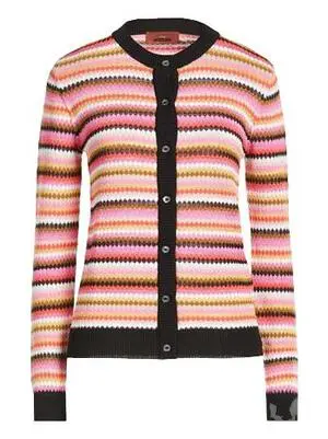Missoni Intarsia-knit Cardigan - Pink