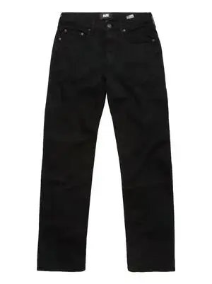 Paige Doheny Straight Leg Jeans - Black