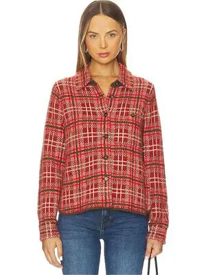 Guest In Residence Dylan Plaid Shirt - Chili Combo
