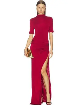 CAMILA COELHO Luciana Gown - Garnet