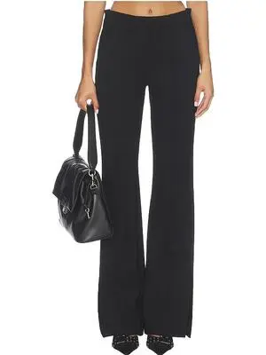 MOTHER The Pin Up Bookie Slice Heel Trousers - Smooth Operator
