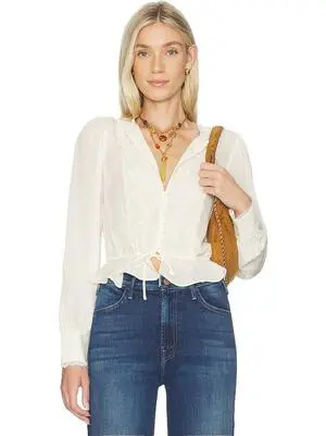 Paige Britt Blouse - Antique White