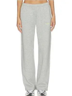 Nike Phoenix Novelty Fleece Straight Leg Pant - Dark Grey Heather