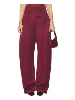 CAMILA COELHO Reese Pant - Garnet