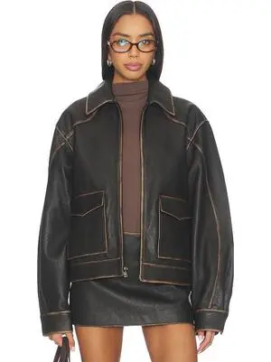 MIMCHIK Pint Leather Jacket