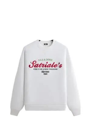 Kith X The Sopranos Satriale's Nelson Crewneck Sweatshirt - White