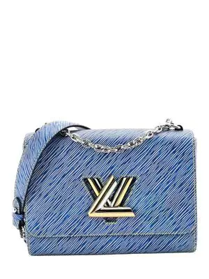 LOUIS VUITTON Twist Mm Crossbody Bag Epi Leather - Blue
