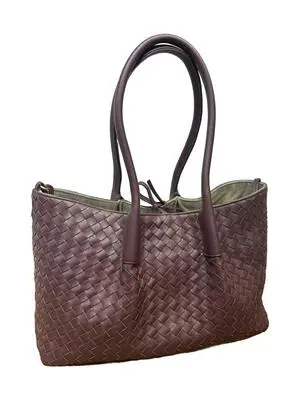 Bottega Veneta Reversible Pinacoteca Tote - Burgundy