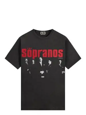 Kith X The Sopranos Est. 1990 Poster Vintage Tee Shirt - Black