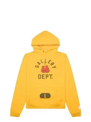 GALLERY DEPT. Boxing Merch Hoodie - Yellow