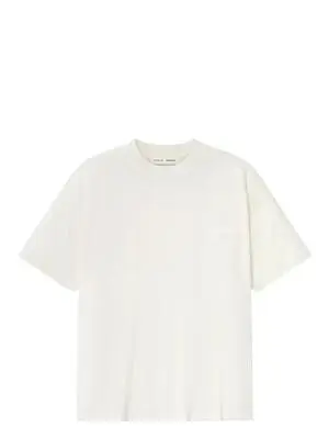 Fear Of God Essentials Embroidered Essential Tee Shirt - Ivory