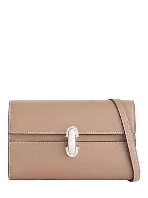 Savette Symmetry Mini Shoulder Bag - Taupe