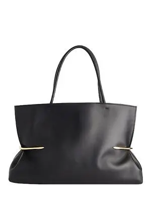 Givenchy Leather Tote Bag - Black Gold