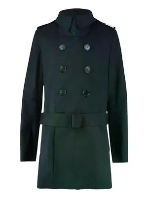 Dior Detachable-belt Trench Coat - Black