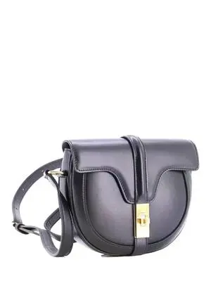 Celine Besace 16 Small Crossbody Bag - Black