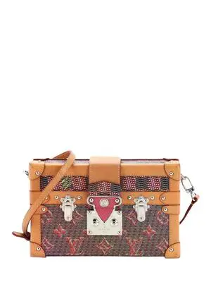 LOUIS VUITTON Louis Vuitton Petite Malle Crossbody Bag Damier Monogram LV Pop Canvas