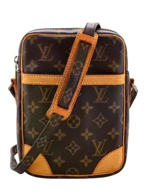 LOUIS VUITTON Danube Handbag Monogram Canvas Crossbody Bag - Brown