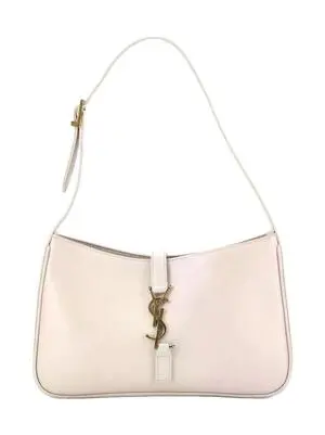 Saint Laurent Le 5 A 7 Small Hobo Bag - Neutrals