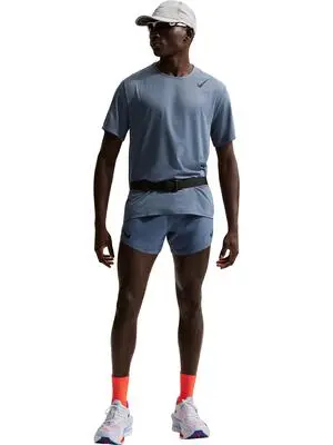 Nike AeroSwift Dri-FIT ADV 4" Brief-Lined Running Shorts Blue
