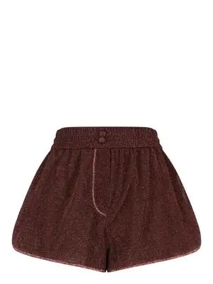 Oseree Lumière Shorts - Brown
