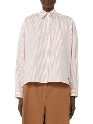 Max Mara Aureo Button-up Shirt - Pink