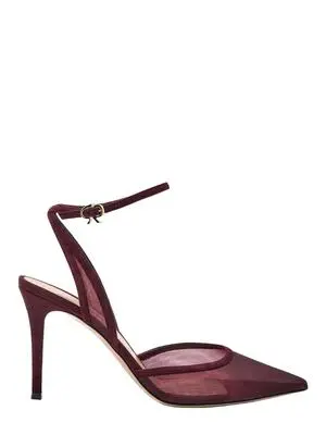 GIANVITO ROSSI Dorotea 85 Mesh Pumps