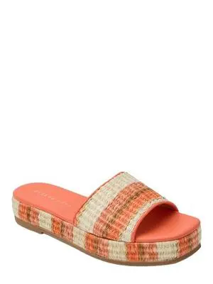 Jack Rogers Bay Flatform Sandal - Melon Stripe