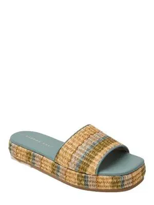 Jack Rogers Bay Flatform Sandal - Seafoam Stripe