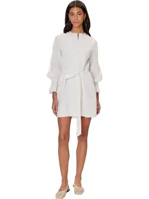 Rebecca Taylor Lorelai Tunic Dress - Ivory