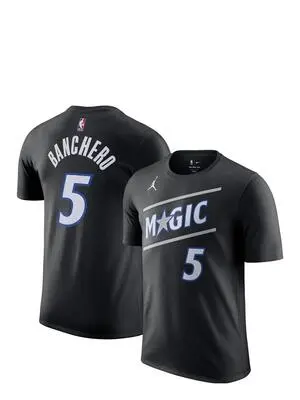 JORDAN BRAND Paolo Banchero Orlando Magic Name & Number T-shirt - Black
