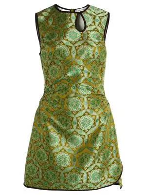 Christopher Esber Loophole Mini Tank Dress - Green